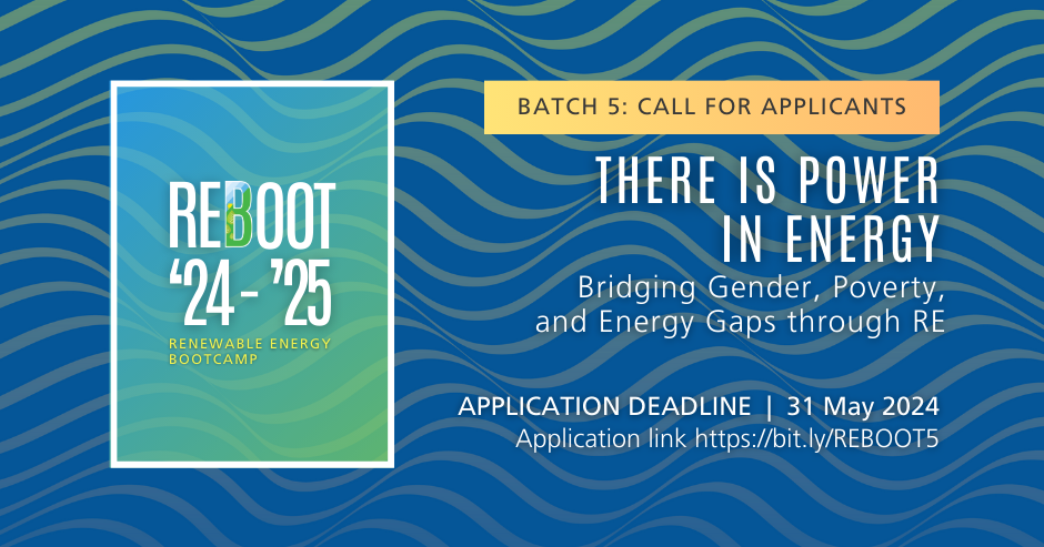 Renewable Energy Bootcamp (REBOOT)